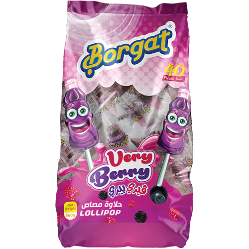 Borgat® - Very Berry lollipops